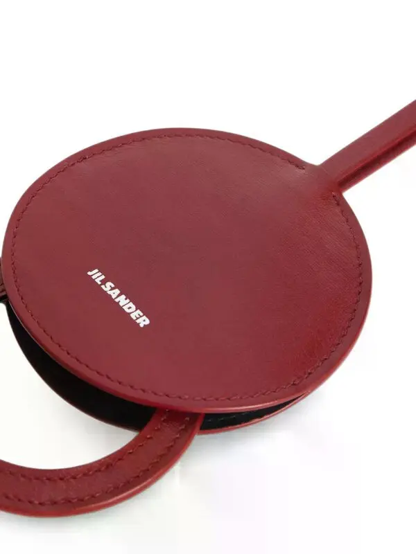 JIL SANDER Cannolo Mirror Case - Red