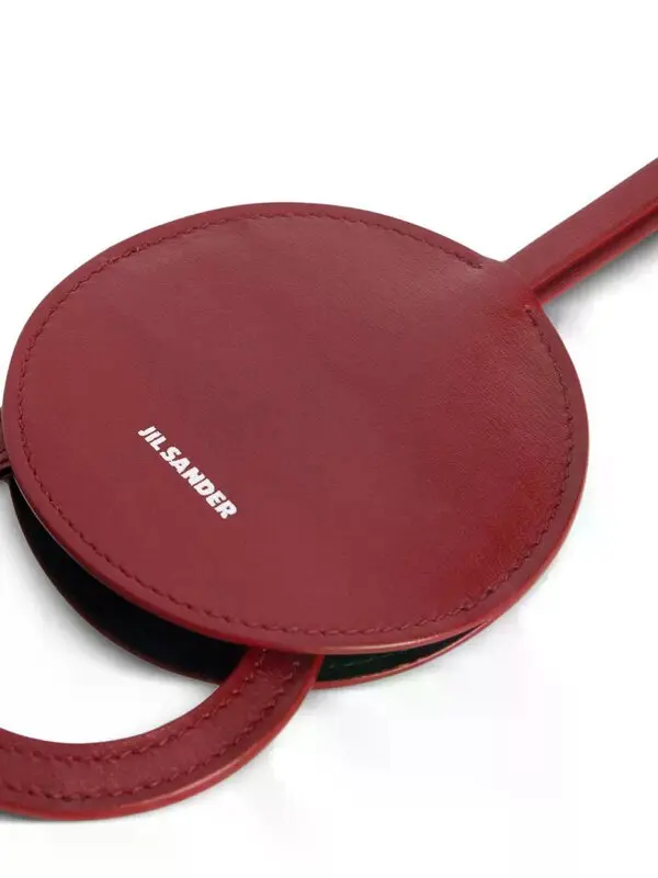 JIL SANDER Cannolo Mirror Case - Red
