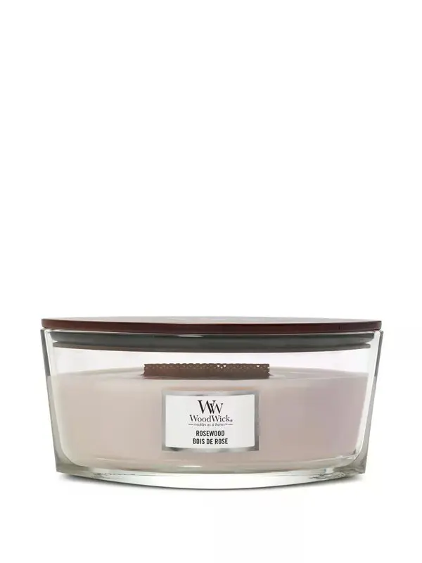 WOODWICK Elipse Rosewood Candle - Pink