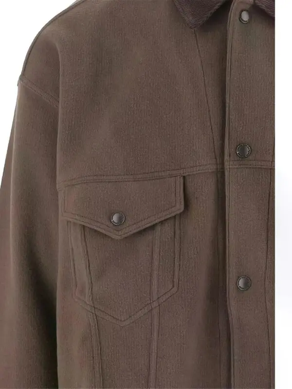 Comme Des Garçons Contrast-collar Jacket
