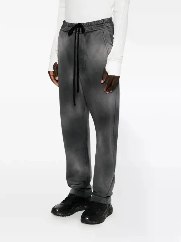 THOM KROM Stone-wash Drawstring Track Pants