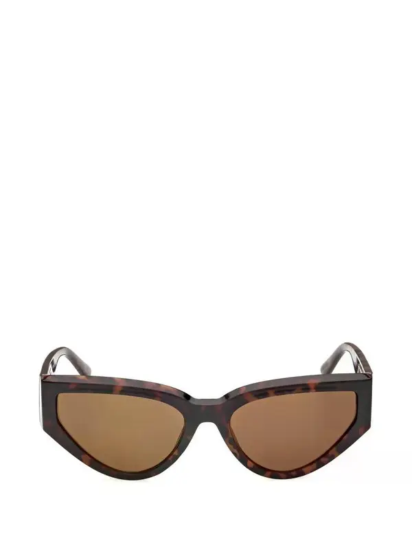 Guess Tortoiseshell-effect Cat-eye Sunglasses - Brown