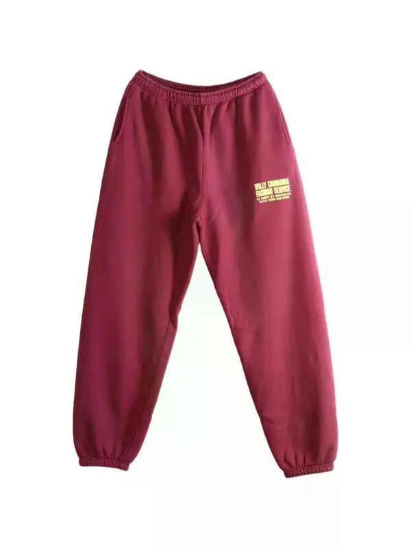 WILLY CHAVARRIA Logo-print Track Pants