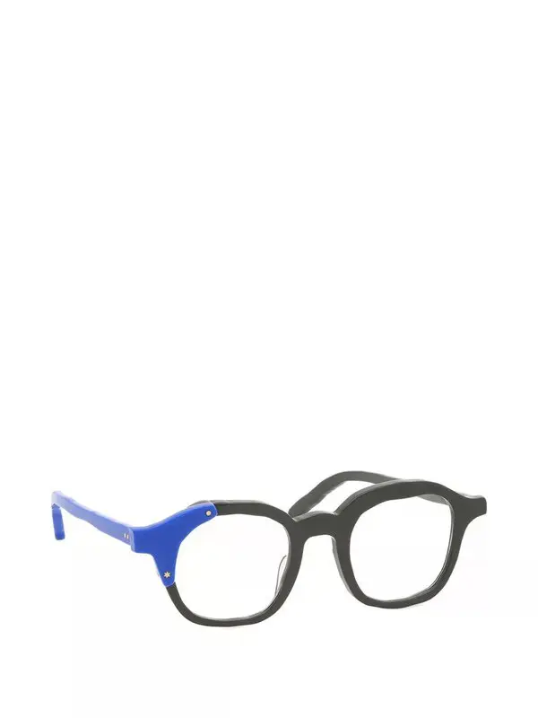 MASAHIRO MARUYAMA Mm-0098 Asymmetric Round-frame Glasses