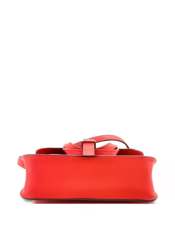 Hermès Halzan Bag Swift 22 Shoulder Bag - Red