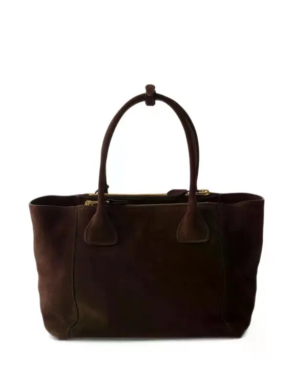 Prada Medium Suede Tote Bag