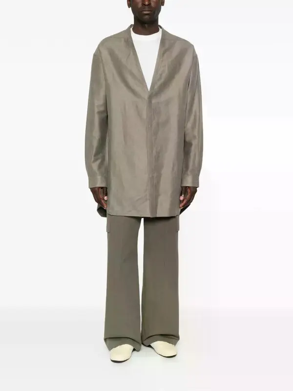 Rick Owens Concordian Webbing-strap Shirt