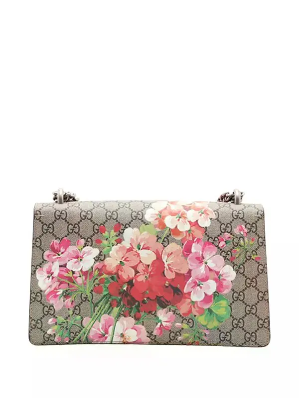 Gucci 2000-2015 Medium Gg Supreme Blooms Dionysus Shoulder Bag