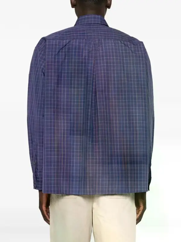 WILLY CHAVARRIA Veterano Check-pattern Shirt