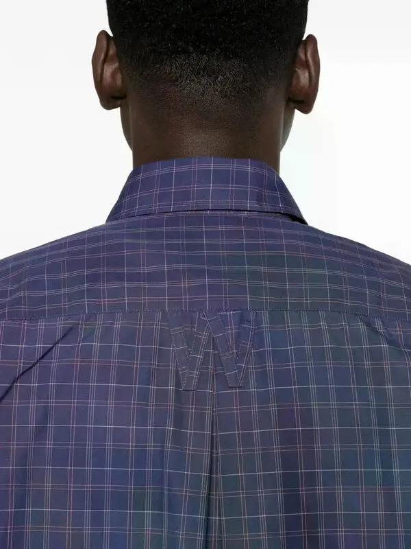 WILLY CHAVARRIA Veterano Check-pattern Shirt
