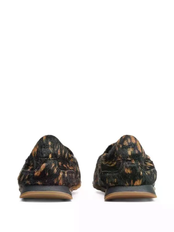 Ash Kriss Leopard-print Pony-hair Loafers