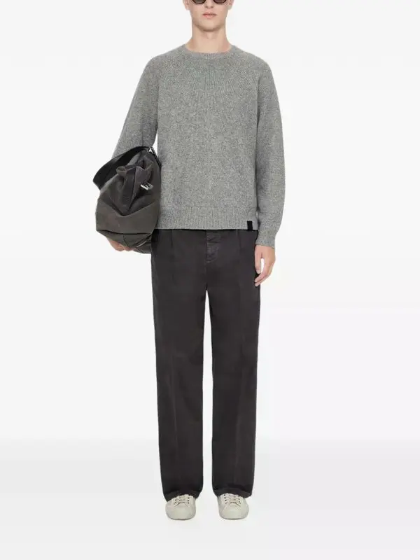 ALLSAINTS Aston Pleated Straight-fit Trousers