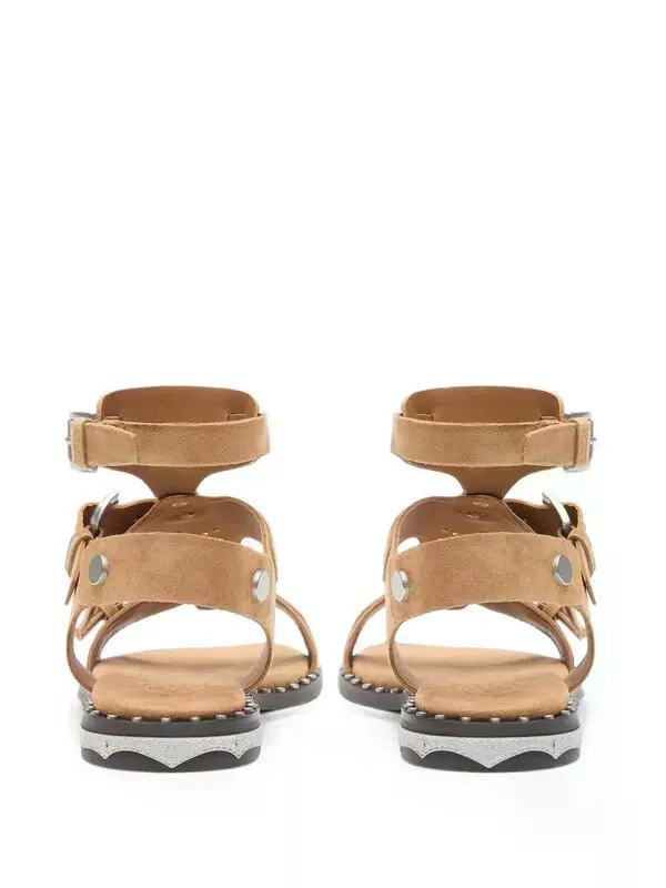 Ash Pia Buckle-strap Flat Sandals