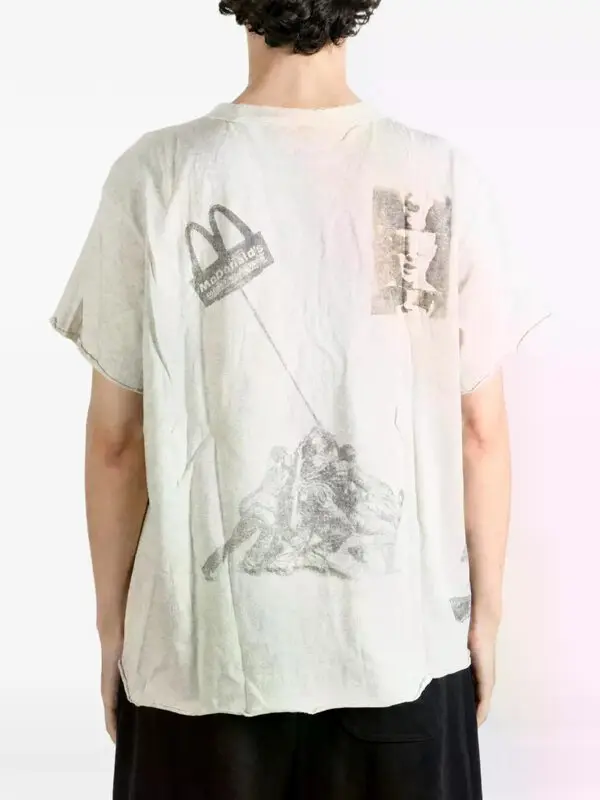 SAITOS Fonster Raw-cut T-shirt