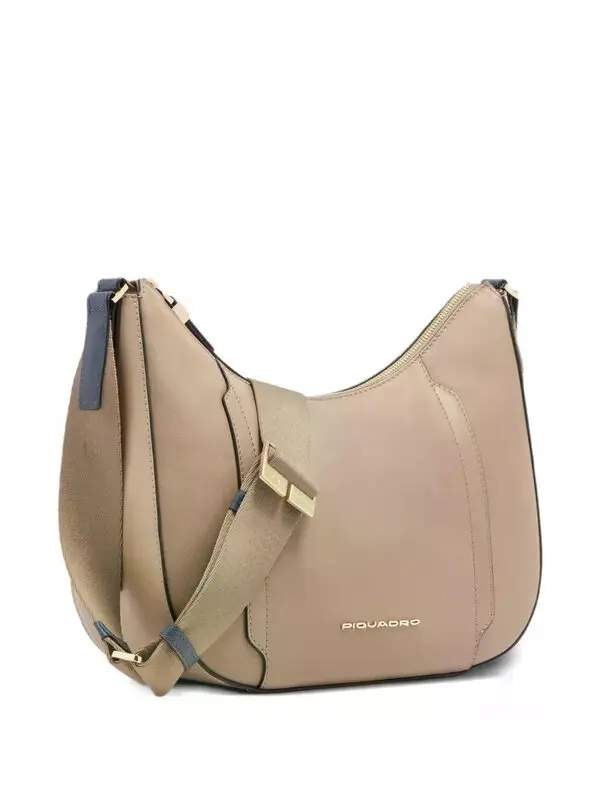 PIQUADRO Leather Shoulder Bag