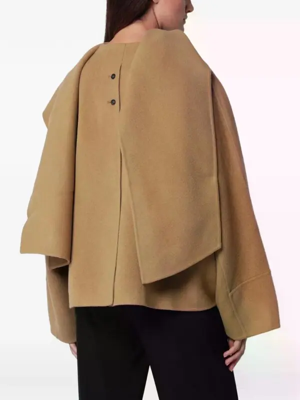 Source Unknown Nuage Scarf-detail Cape