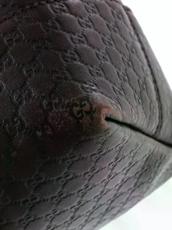 Gucci Bree Convertible Top Handle Bag Guccissima Leather Medium Tote Bag