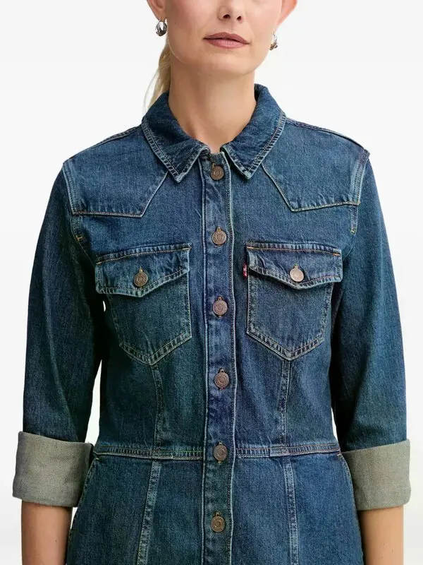 LEVI'S Flynn Denim Mini Dress