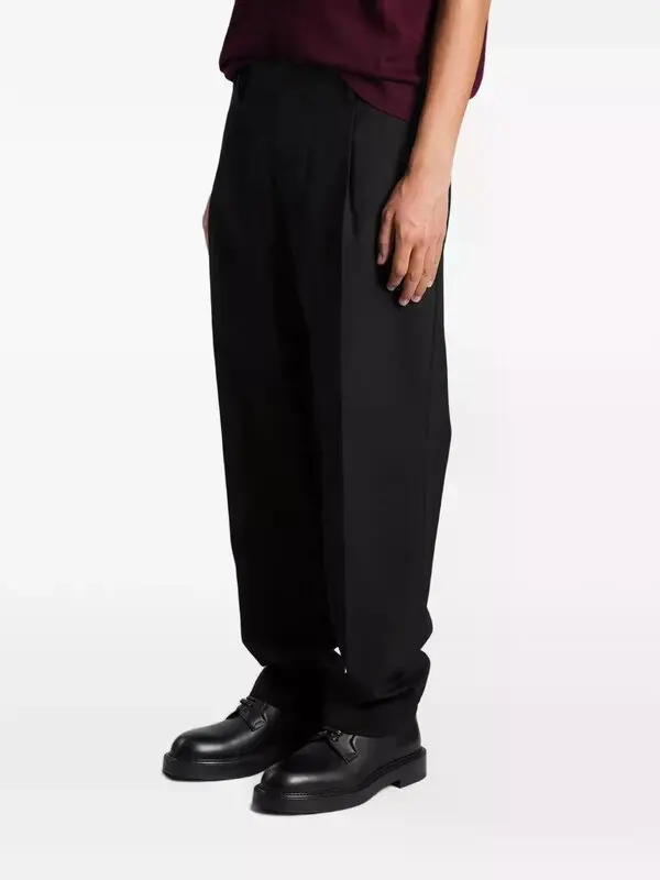 GREYED Pleated-detail Trousers