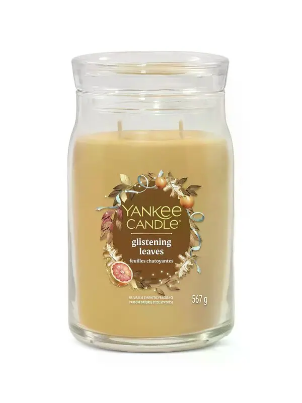 YANKEE CANDLE Glistening Leaves Candle