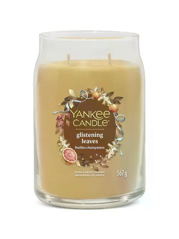 YANKEE CANDLE Glistening Leaves Candle