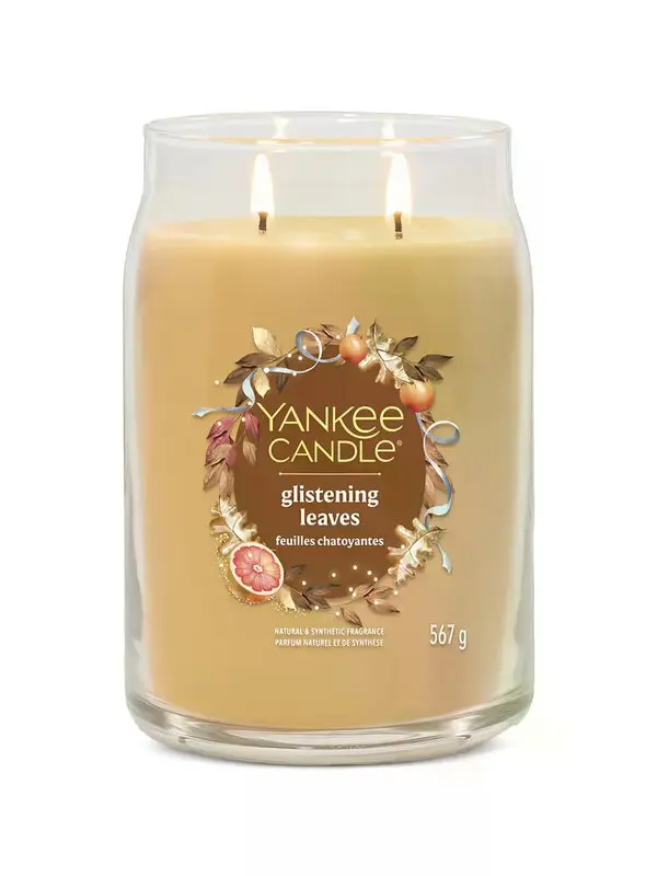 YANKEE CANDLE Glistening Leaves Candle