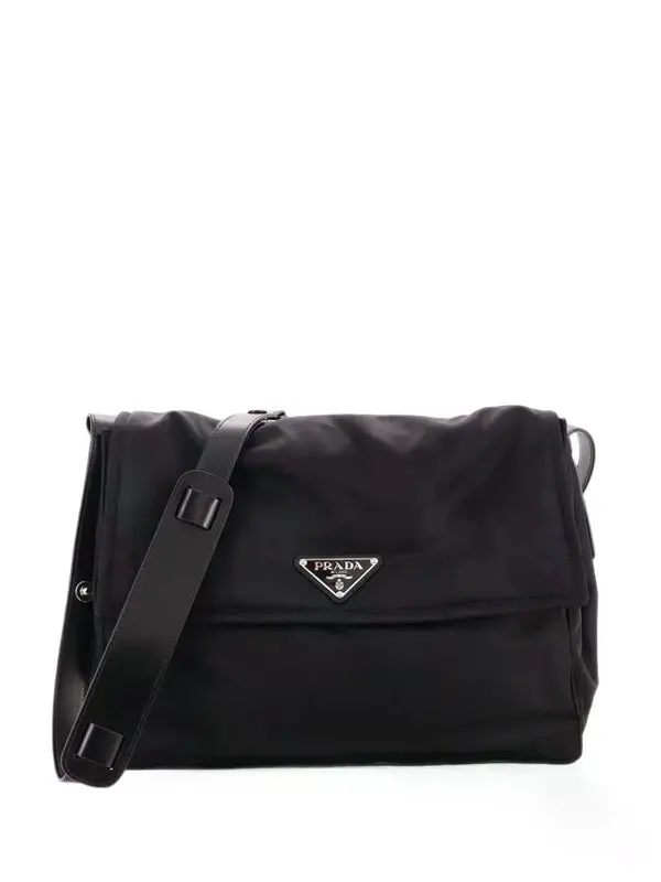 Prada Padded Flap Re-nylon Large Shoulder Bag