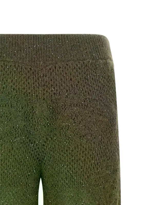 Brunello Cucinelli Lace-knit Trousers