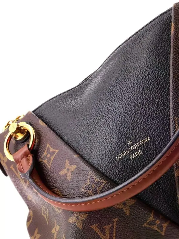 LOUIS VUITTON V Monogram Canvas And Leather Bb Tote Bag