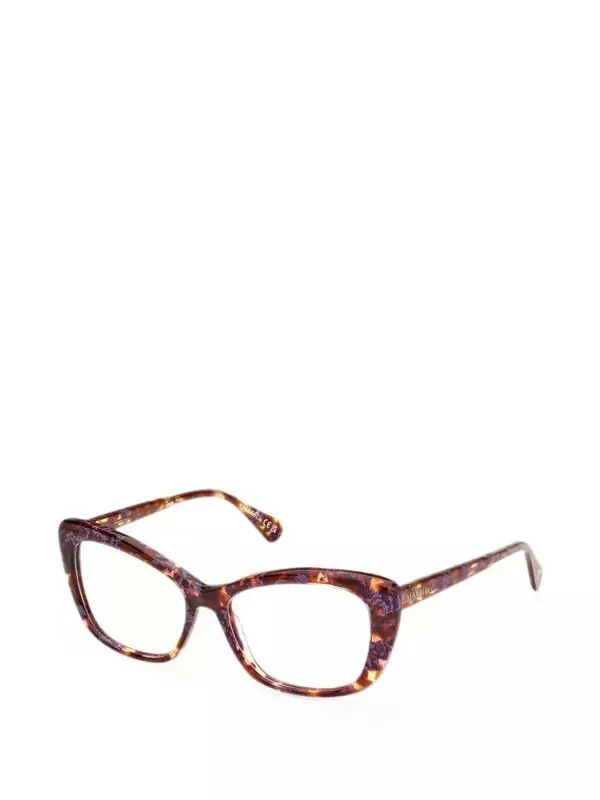 MAX&CO. Tortoiseshell-effect Cat-eye Glasses