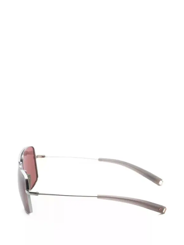 Dita Lancier Double-bridge Geometric-frame Sunglasses