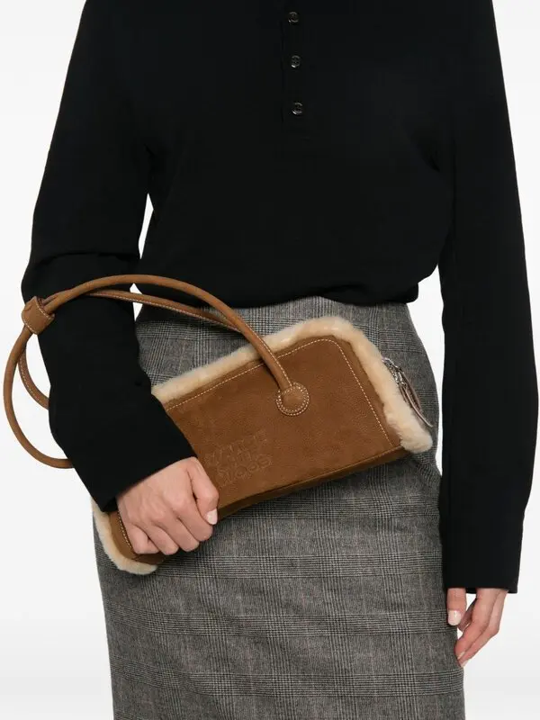MARGESHERWOOD Leather Boston Bag