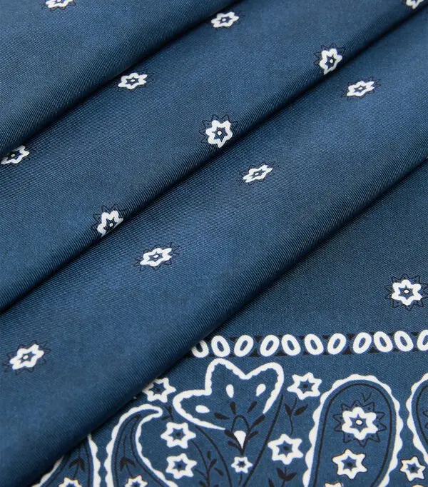 Max Mara Silk Paisley Scarf