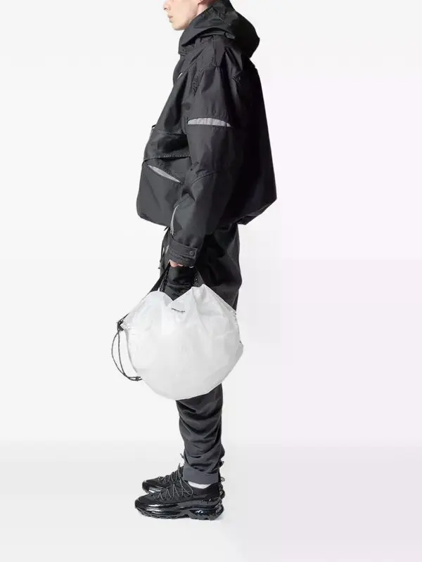 YOSHIOKUBO L Stupa Logo-print Backpack - White