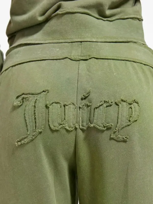 Juicy Couture Logo-appliqué Wide-leg Track Pants