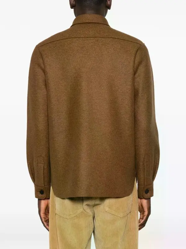 Harris Wharf London Button-up Virgin-wool Jacket