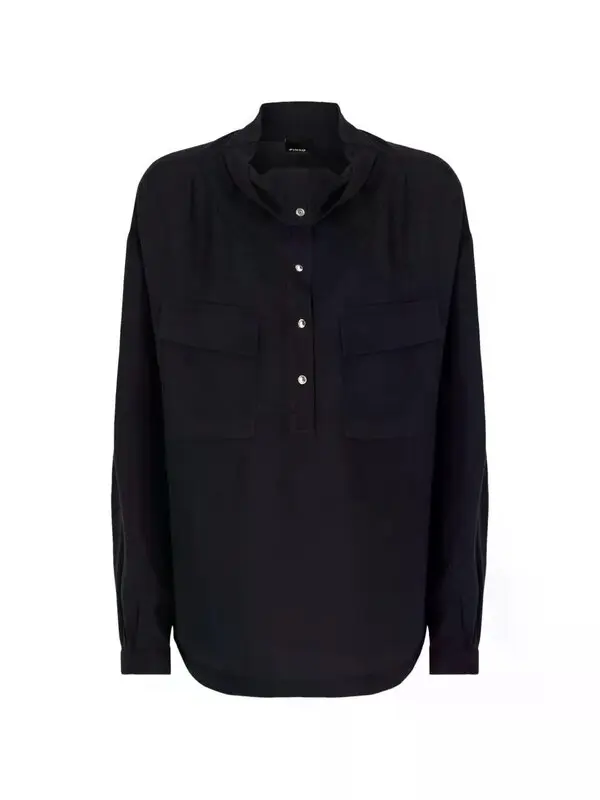 Pinko Blouse With Pockets And Buttons