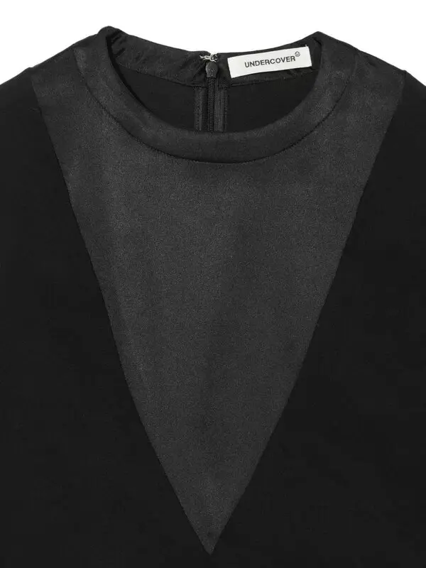 Undercover Ruffled Panelled Midi Dress