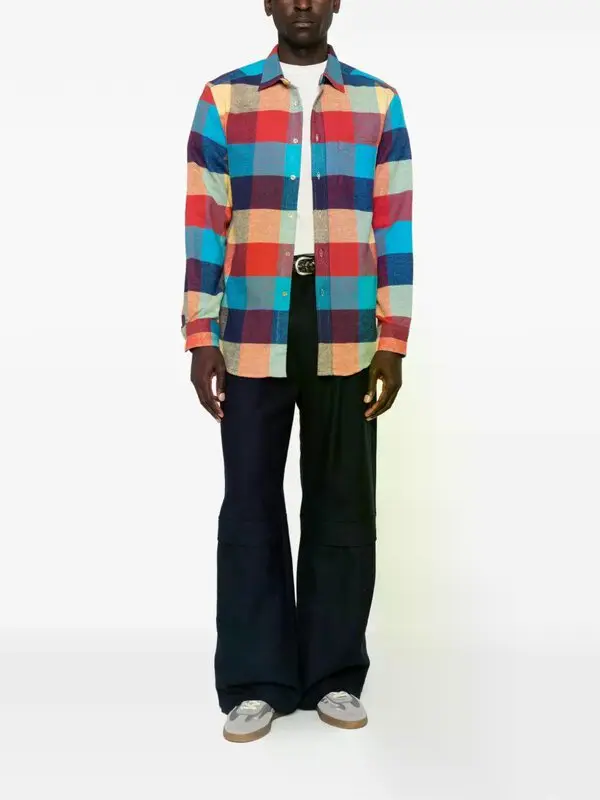 Portuguese Flannel Check Flannel Shirt