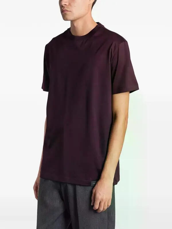 LOW BRAND B213 Logo-patch T-shirt