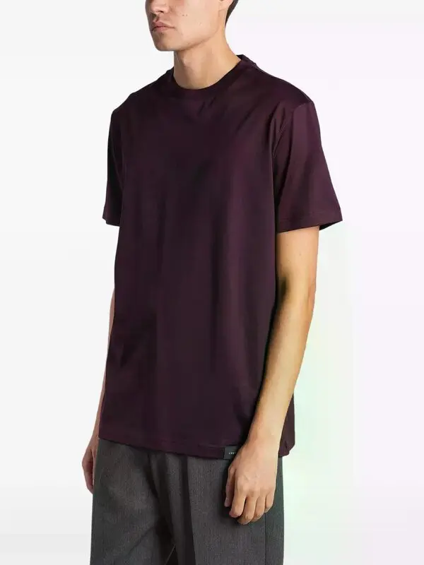 LOW BRAND B213 Logo-patch T-shirt