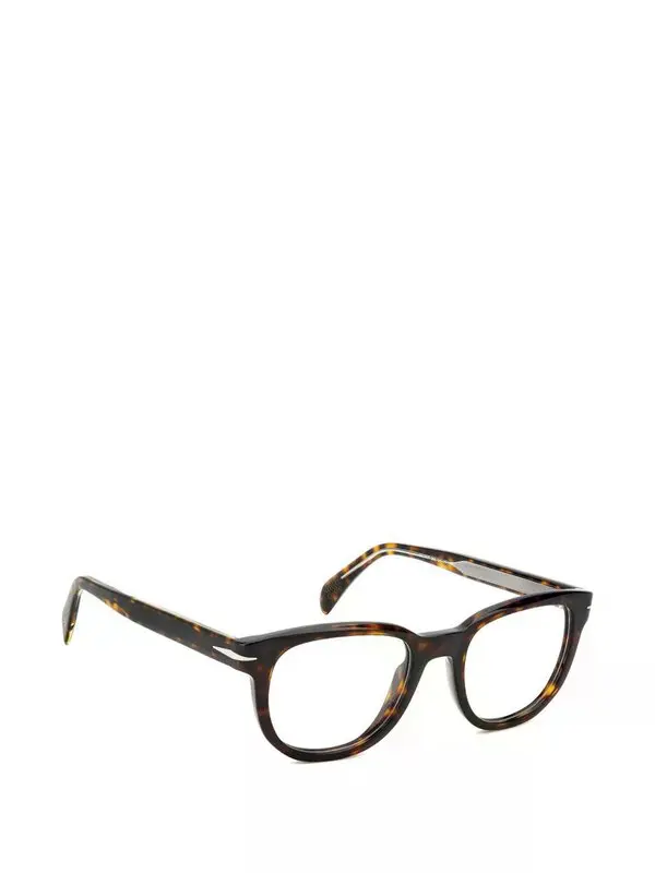DB EYEWEAR BY DAVID BECKHAM Db 7097 Tortoiseshell-effect Square-frame Glasses