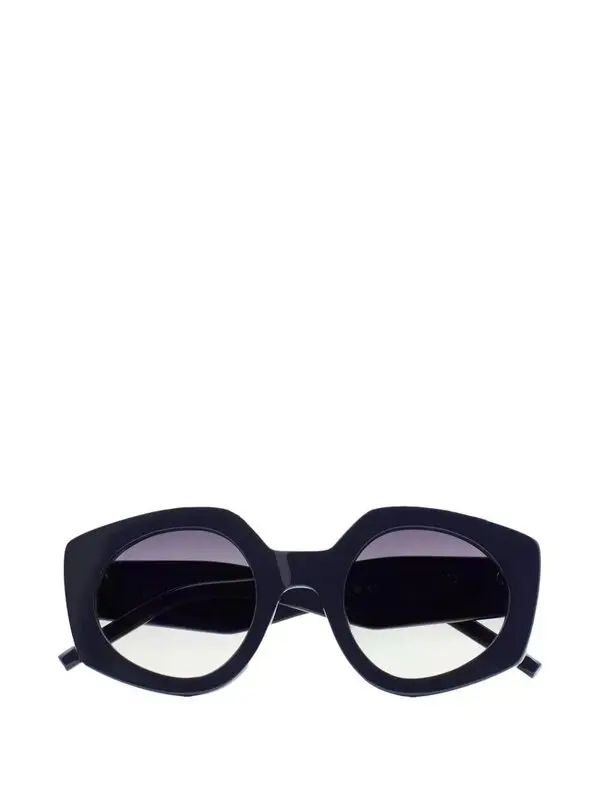 KALEOS Almeida Geometric-frame Sunglasses - Blue