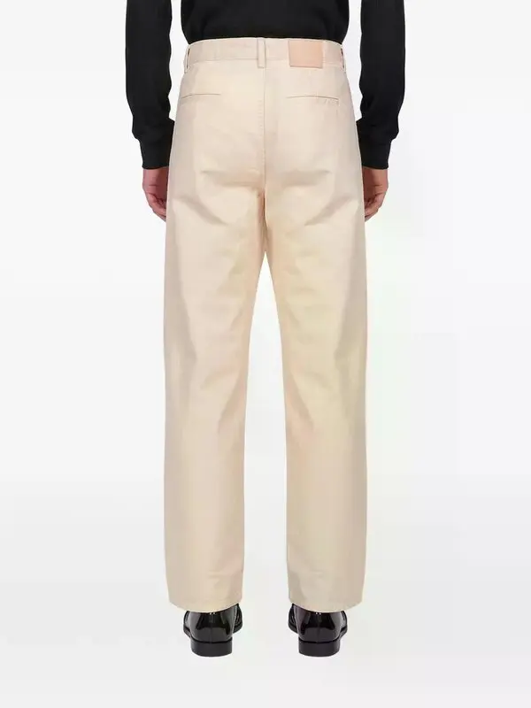 ANOTHER ASPECT Pleated Straight-leg Jeans