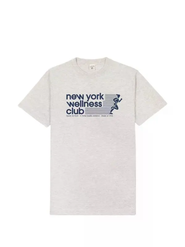 Sporty & Rich Graphic-lettering T-shirt