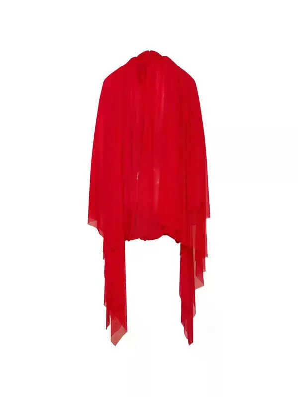 David Koma 3d Flower-embellished Draped Mini Dress
