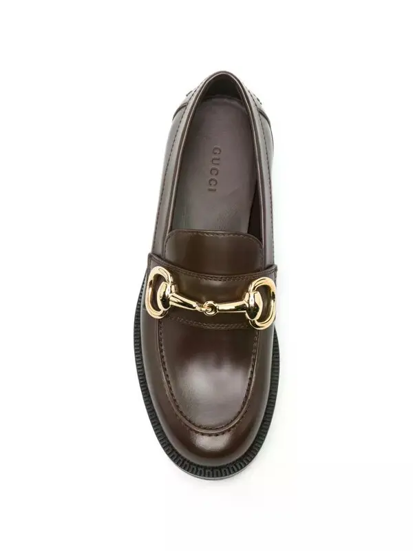 Gucci Horsebit Leather Loafers