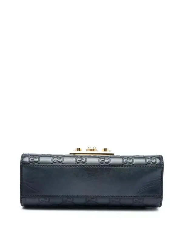 Gucci 2016-2026 Small Guccissima Padlock Crossbody Bag