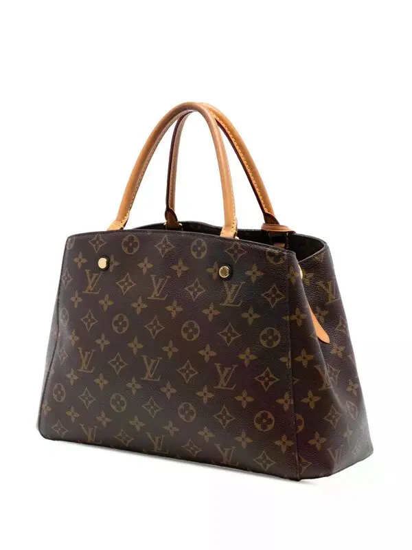 LOUIS VUITTON 2018 Monogram Montaigne Mm Satchel