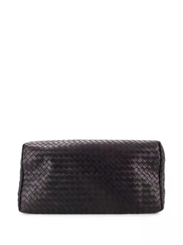 Bottega Veneta Roma Bag Intrecciato Nappa Medium Tote Bag - Black
